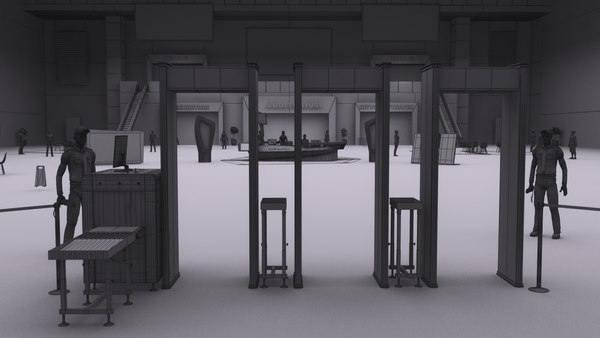 3D e-lobby congress - TurboSquid 1711895