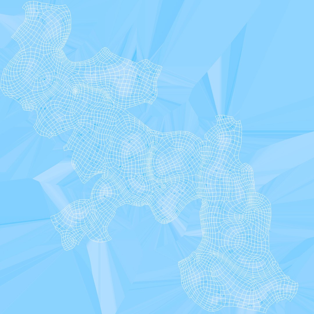 Blue Chewed Gum 3D Model - TurboSquid 1830839