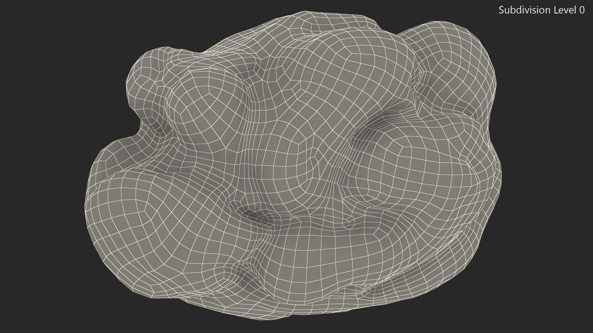 Blue Chewed Gum 3D Model - TurboSquid 1830839