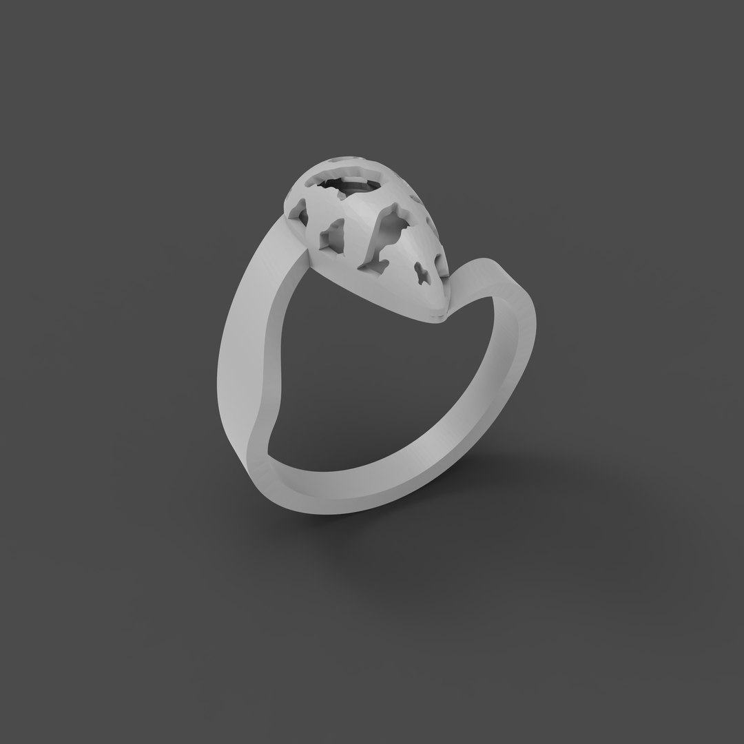 Women Ring 3D Model - TurboSquid 1918040