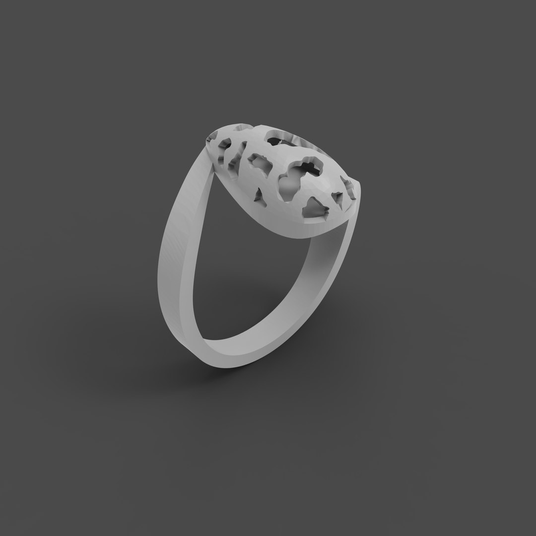Women Ring 3D Model - TurboSquid 1918040