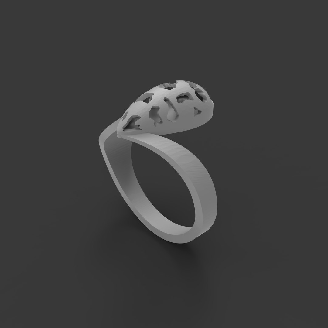 Women Ring 3D Model - TurboSquid 1918040