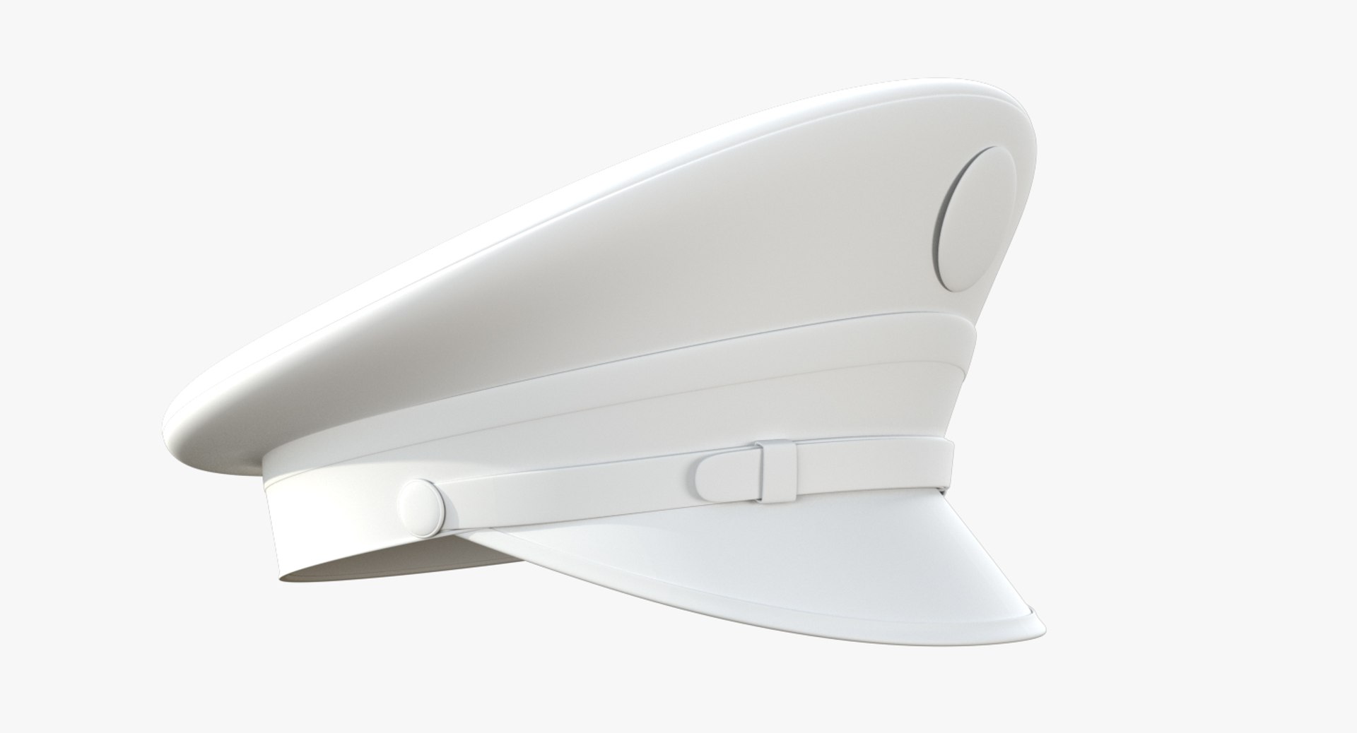 3D Model Navy Officer Cap - TurboSquid 1447164