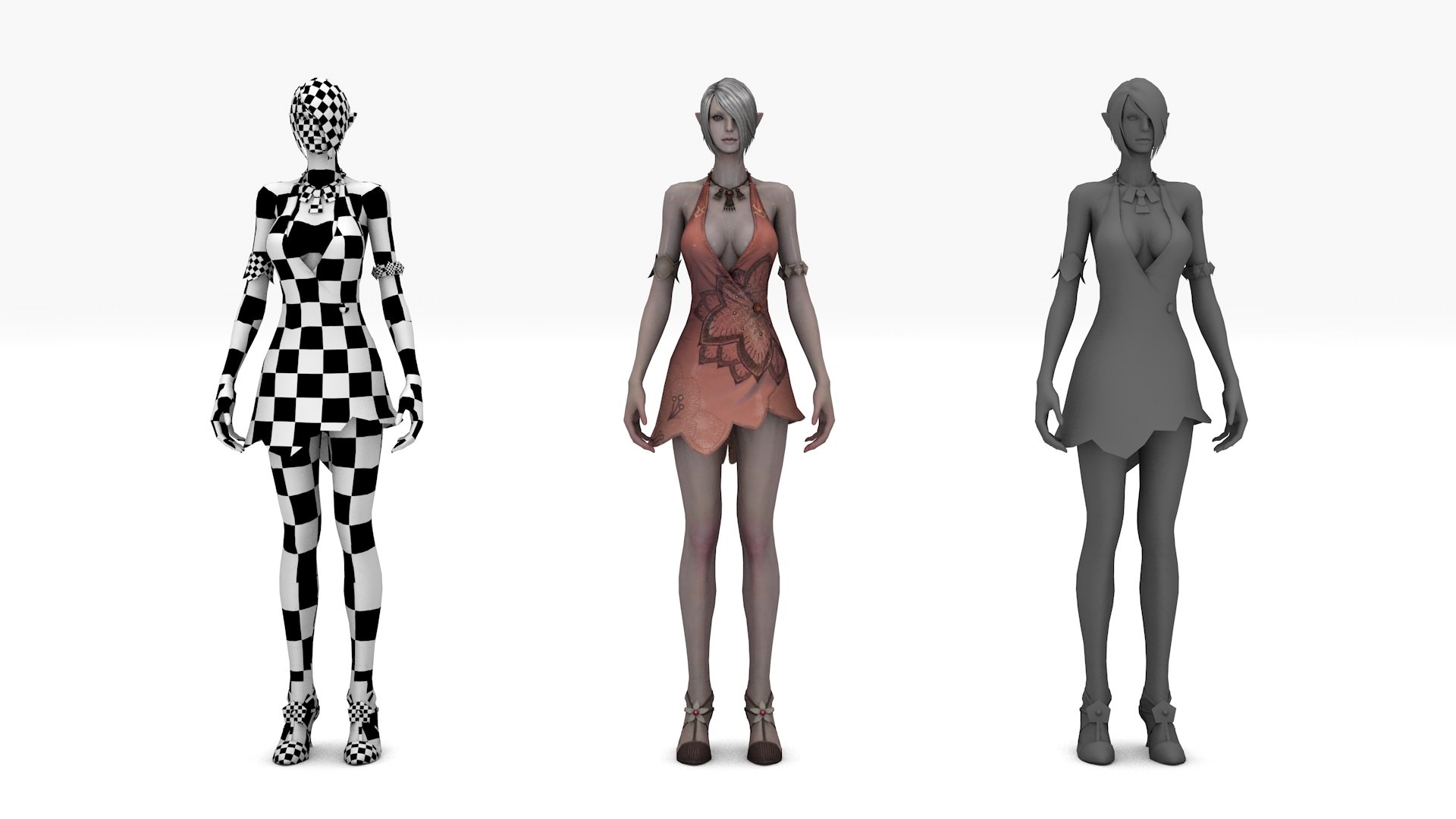 3D Elf Princess V4 Model - TurboSquid 1880888