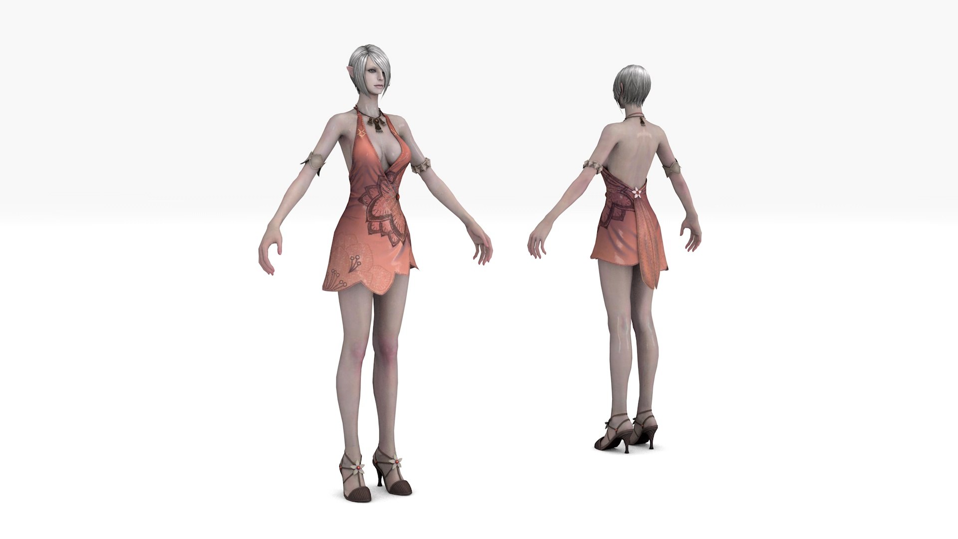 3D Elf Princess V4 Model - TurboSquid 1880888