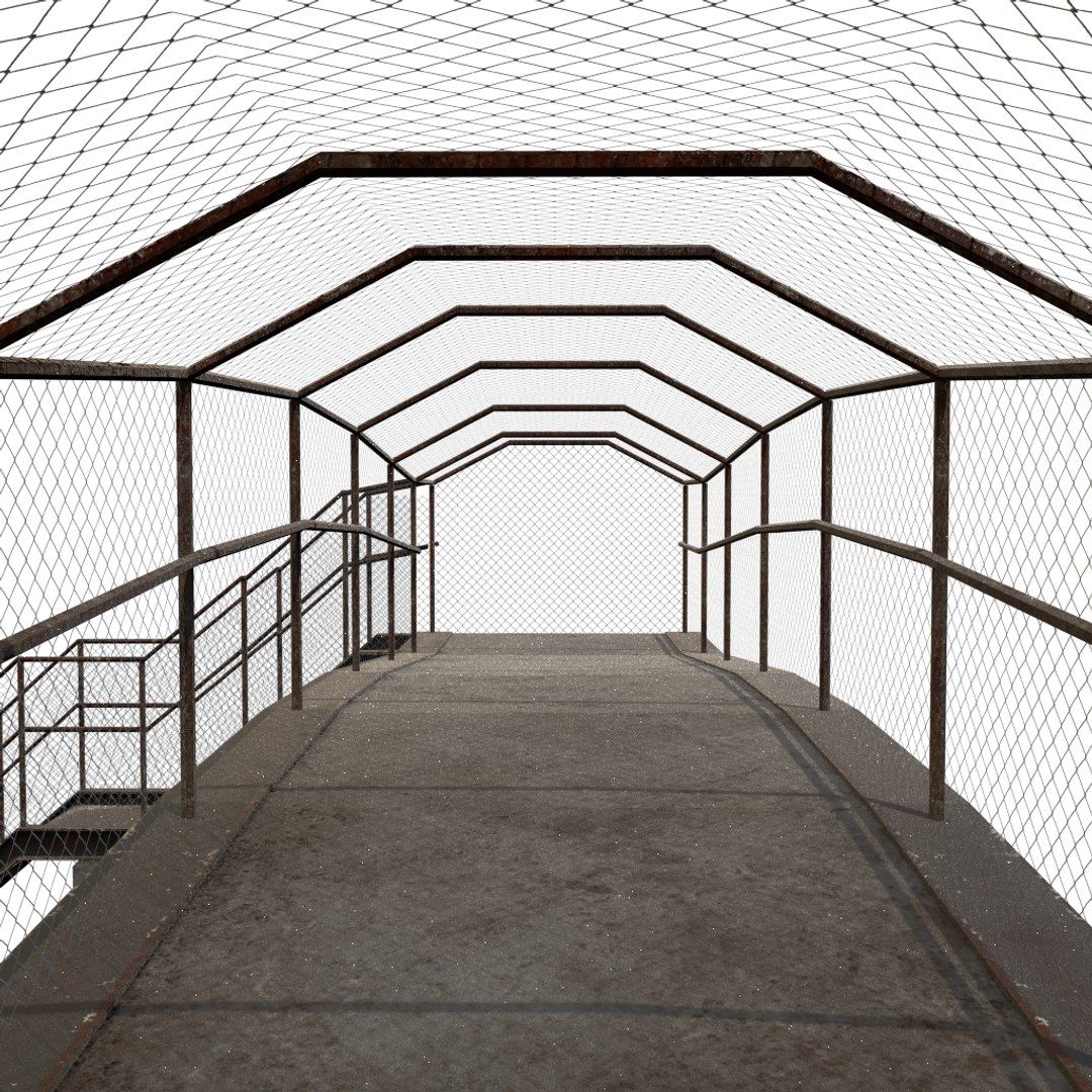 3d Obj Pedestrian Bridge
