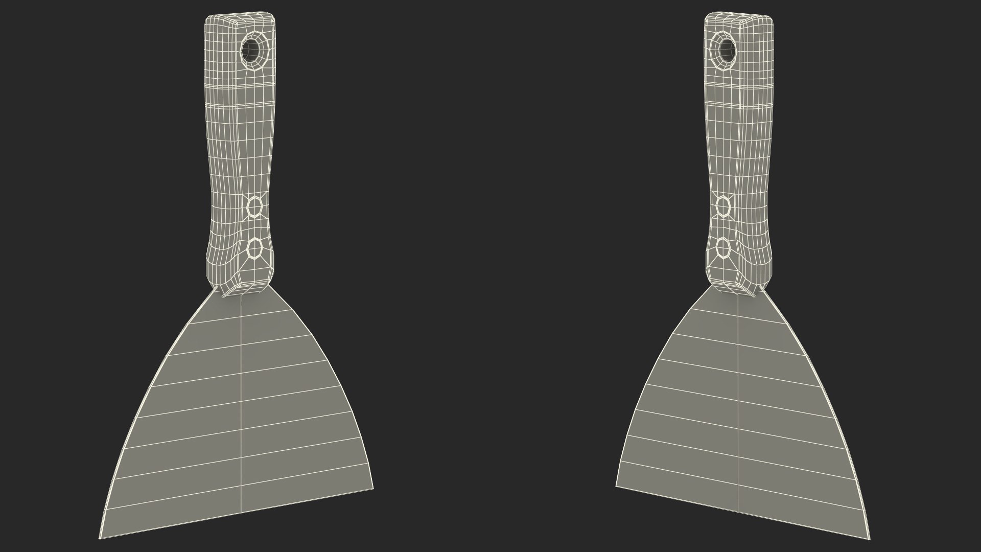 3D Scrapers 6 Inch Collection model - TurboSquid 2005674