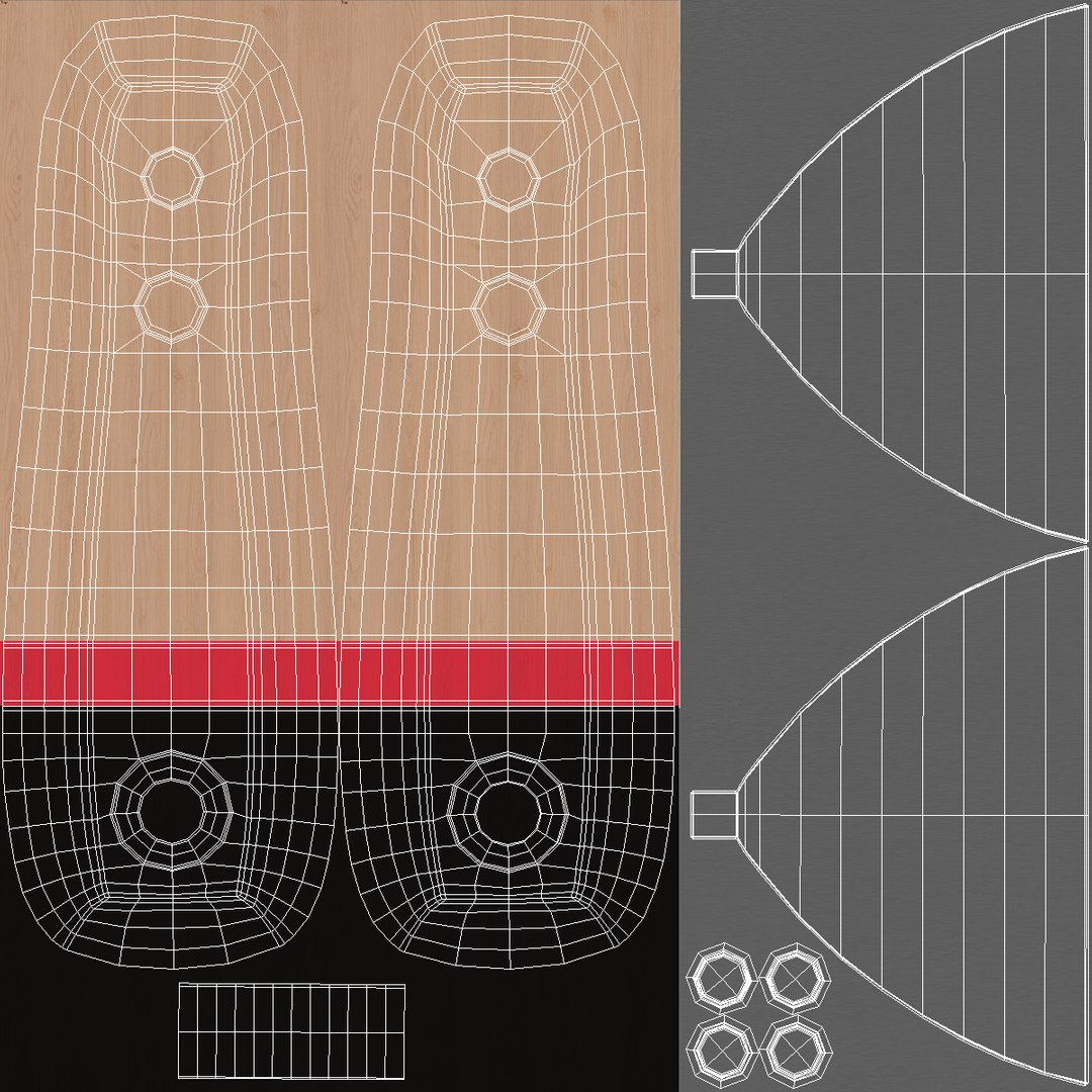 3D Scrapers 6 Inch Collection model - TurboSquid 2005674