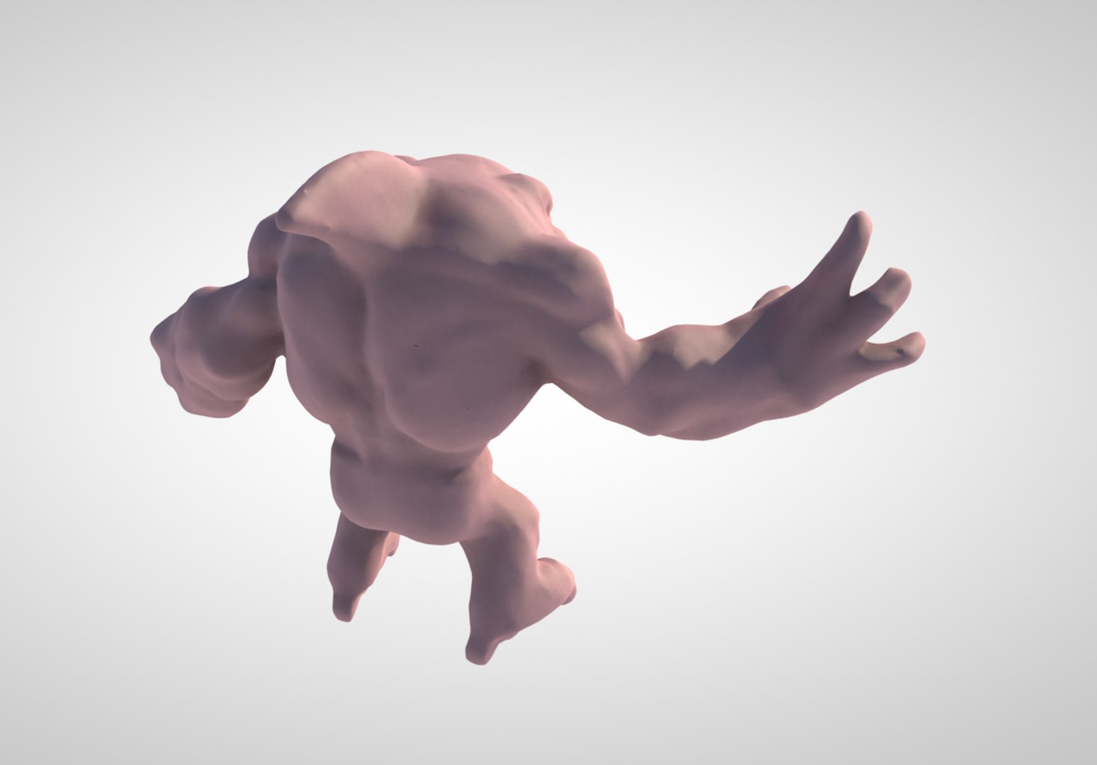 Shark Man Monster Creature 3D - TurboSquid 1456606