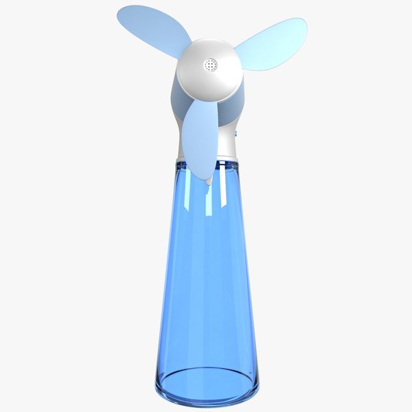 electric hand fan 3d model