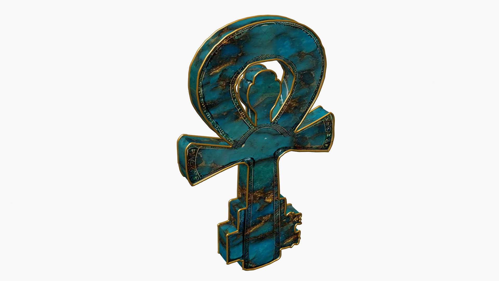 Ankh Egyptian Cross 3D - TurboSquid 2219095