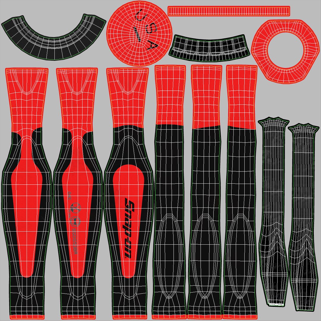 Flat Tip 040 Instinct 3D - TurboSquid 1351233