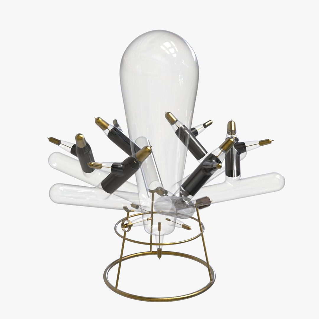 Mercury arc rectifier 3D model - TurboSquid 1233011