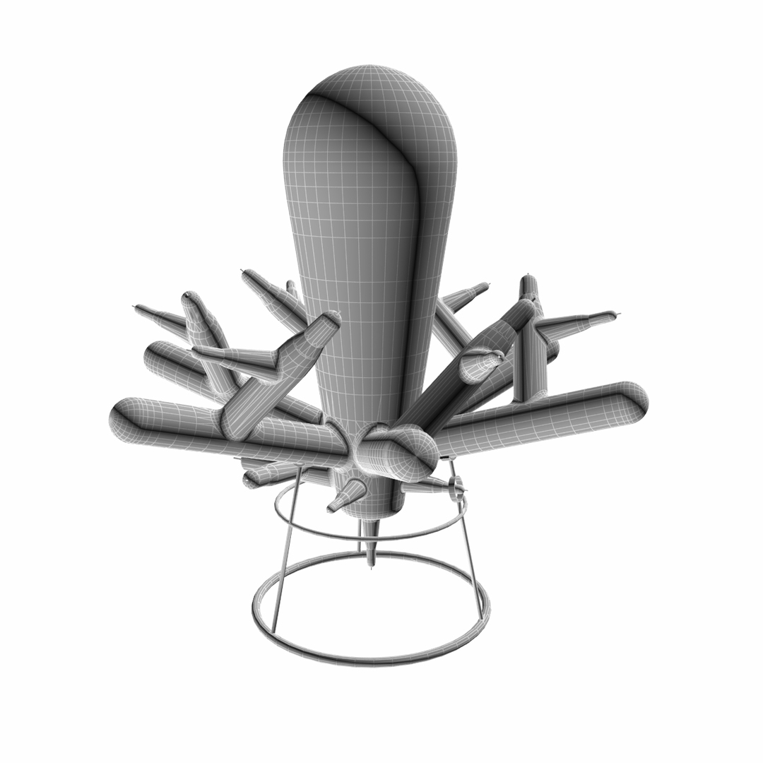 Mercury arc rectifier 3D model - TurboSquid 1233011