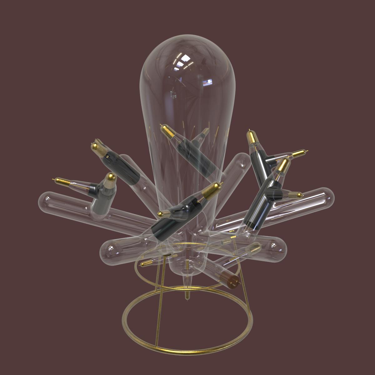 Mercury arc rectifier 3D model - TurboSquid 1233011