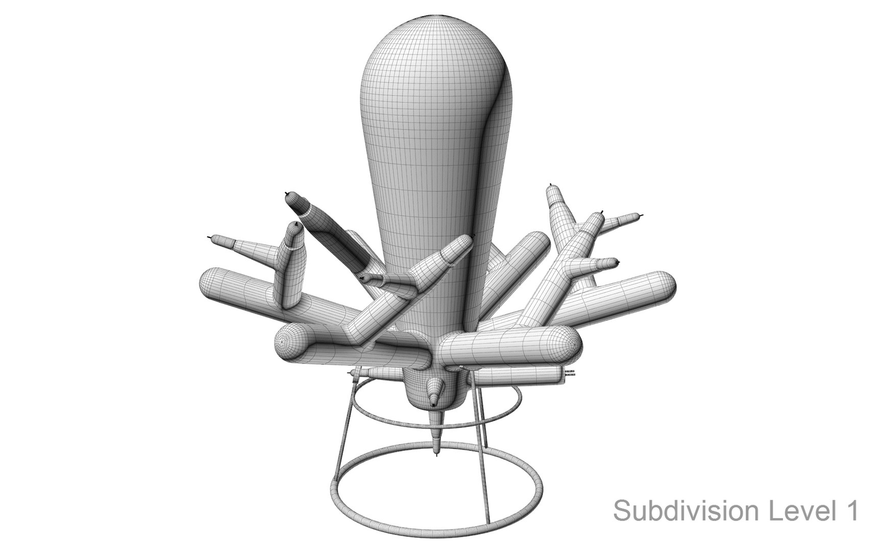 Mercury arc rectifier 3D model - TurboSquid 1233011