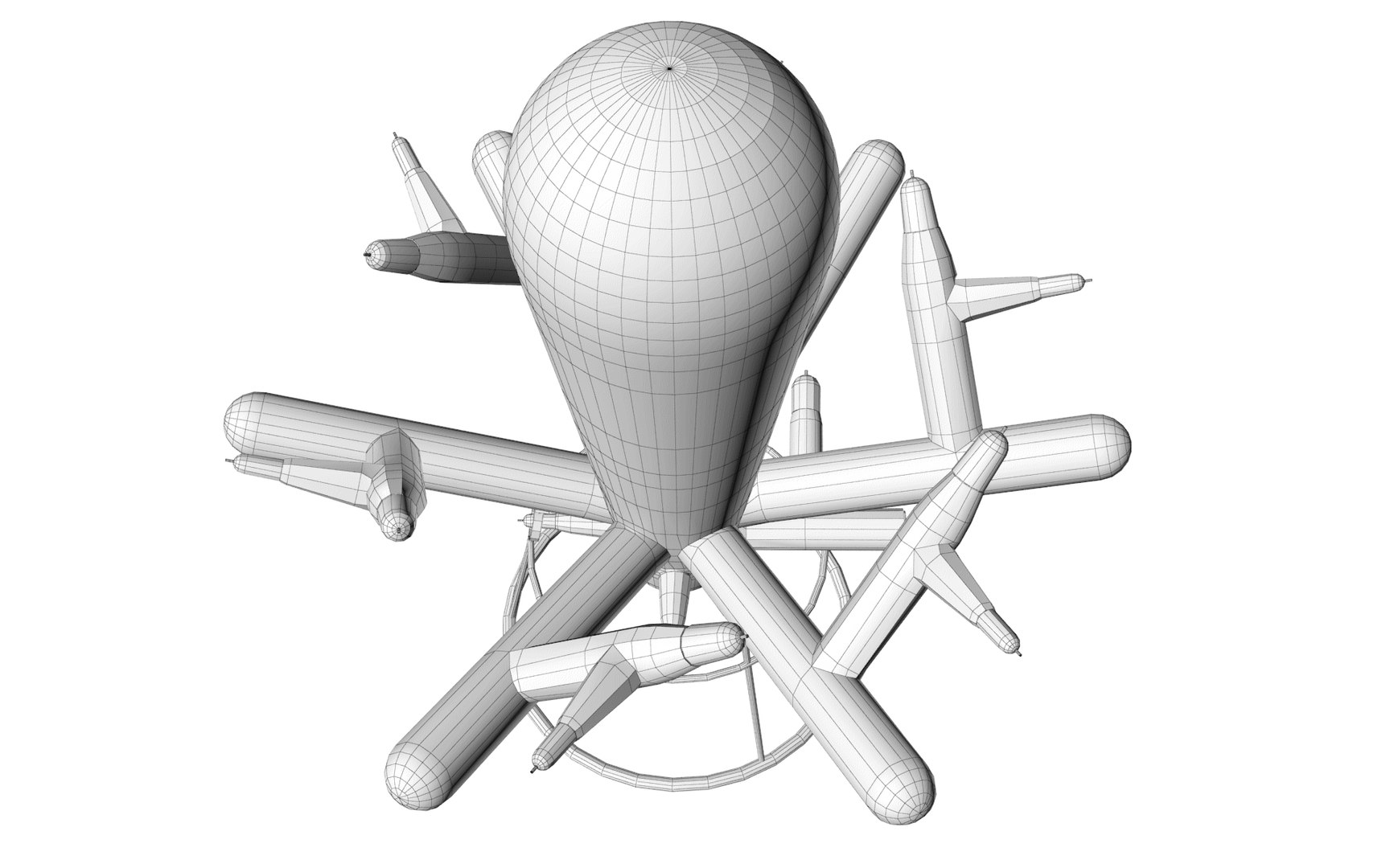 Mercury arc rectifier 3D model - TurboSquid 1233011