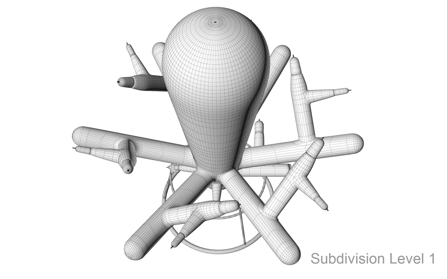 Mercury arc rectifier 3D model - TurboSquid 1233011