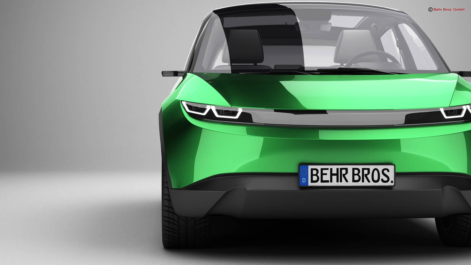 3D Generic Modern Compact Car Model - TurboSquid 2385169