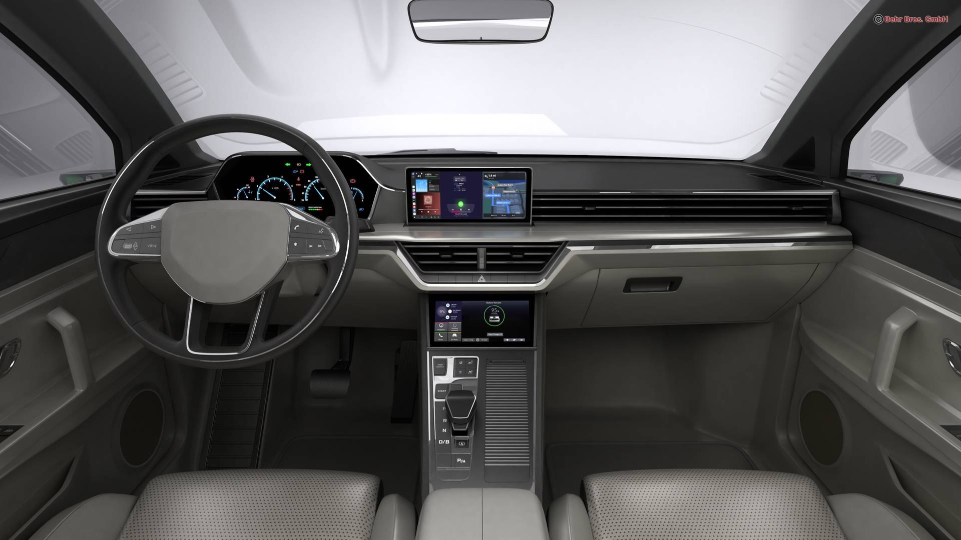 3D Generic Modern Compact Car Model - TurboSquid 2385169