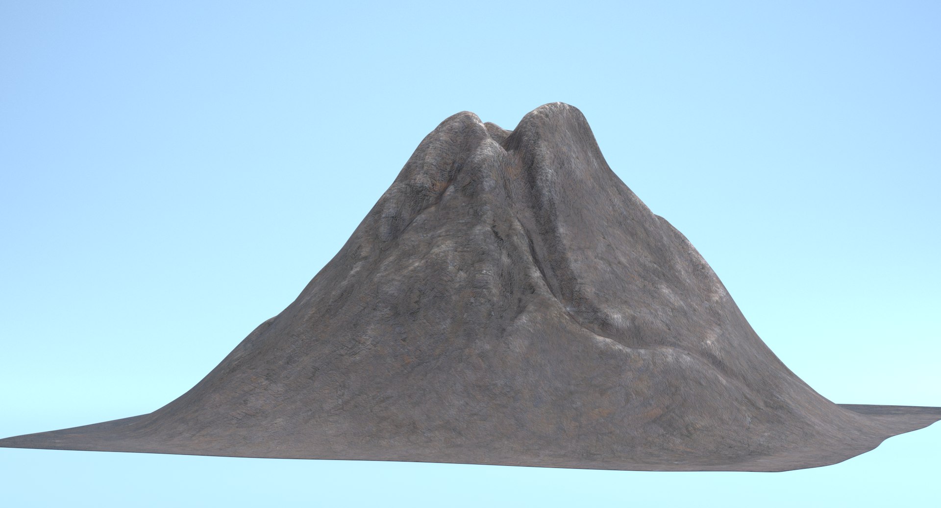3D Model Volcano Pbr - TurboSquid 1216300