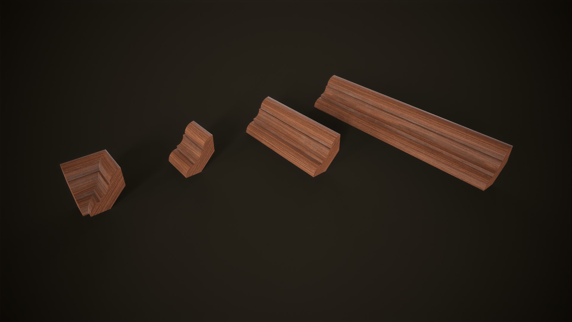 3D Modular Skirting Board Model - TurboSquid 2048379