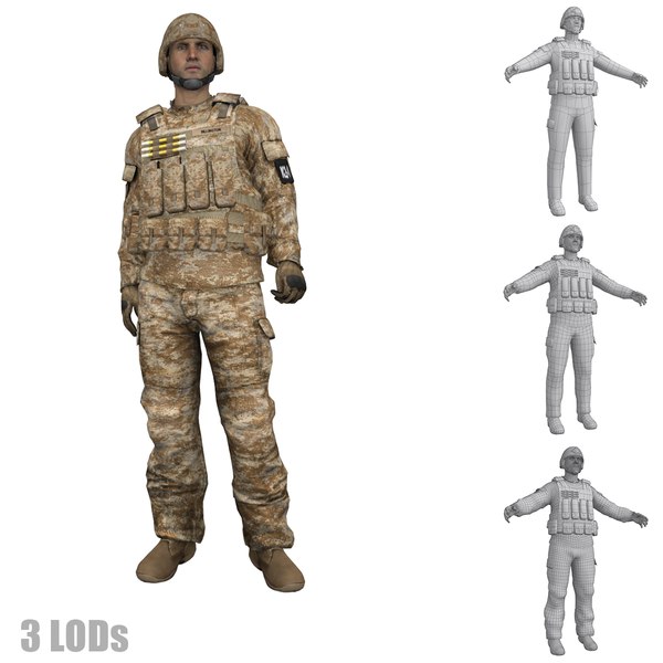 Soldier 3D Models for Download | TurboSquid