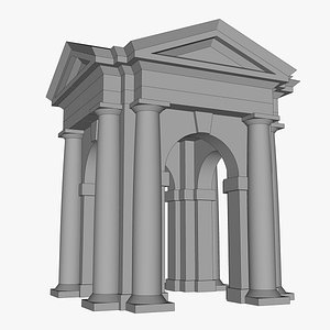 3D Portico Models | TurboSquid