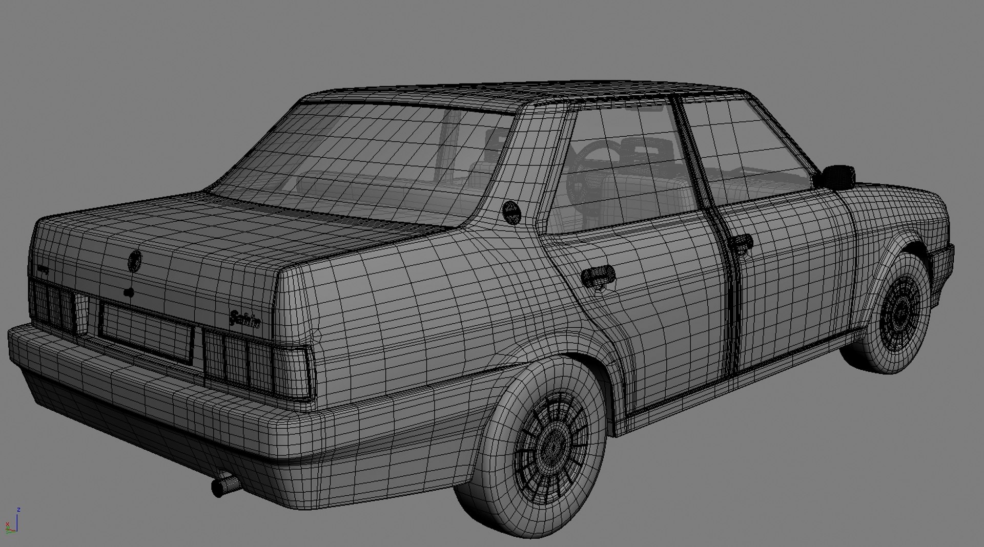 Fiat Tofas Sahin Regata 3d Model