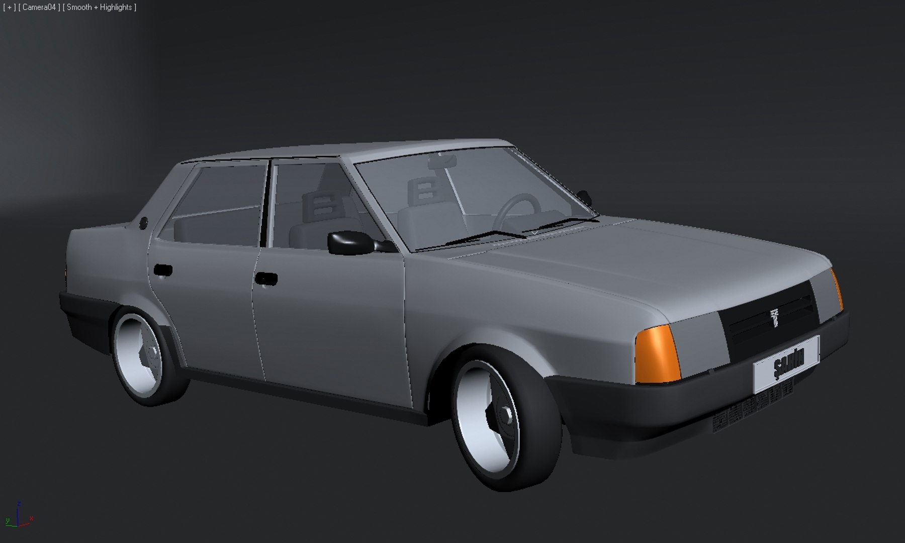 Fiat Tofas Sahin Regata 3d Model