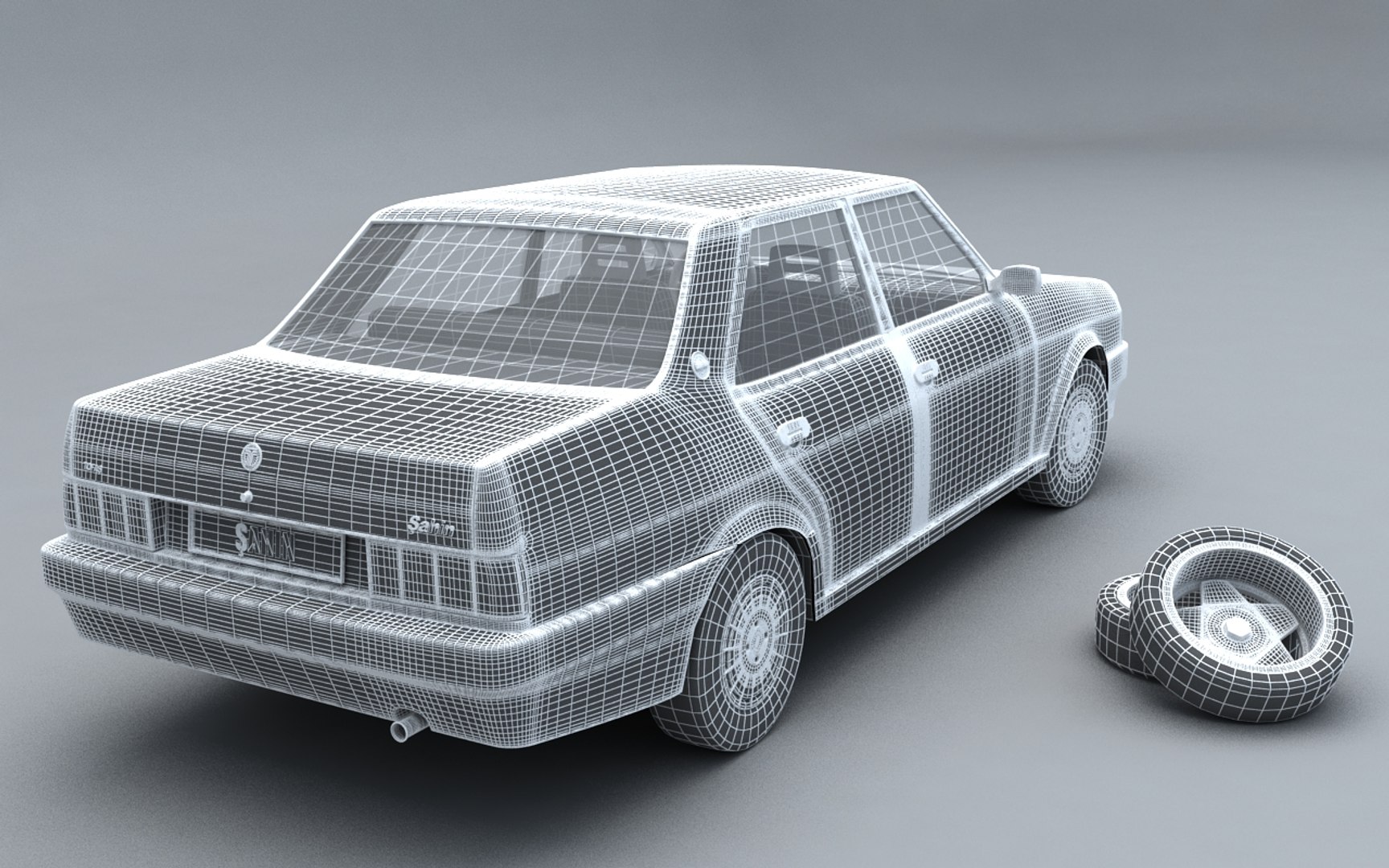 Fiat Tofas Sahin Regata 3d Model