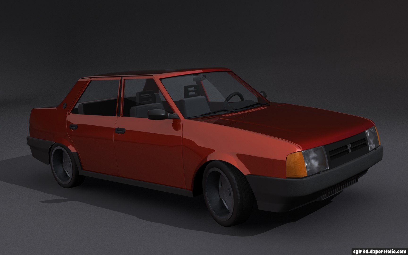 Fiat Tofas Sahin Regata 3d Model