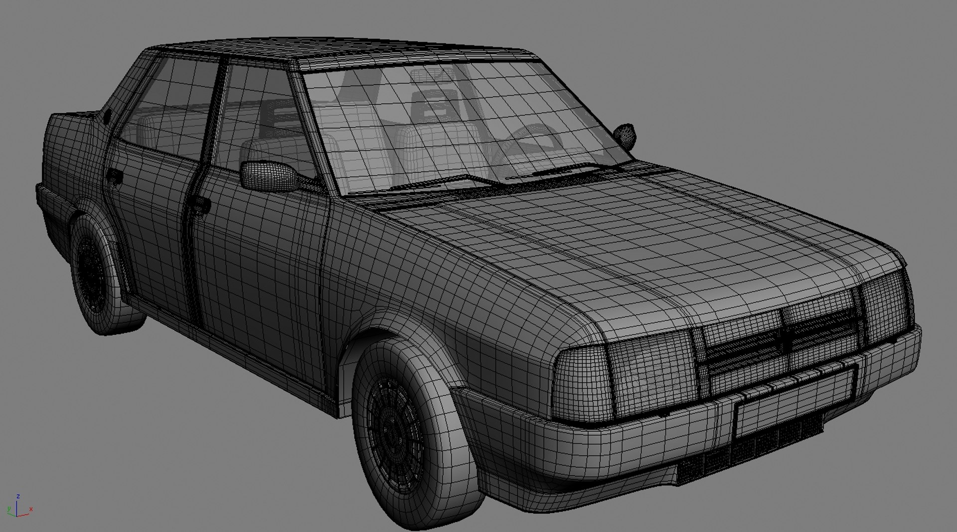 Fiat Tofas Sahin Regata 3d Model