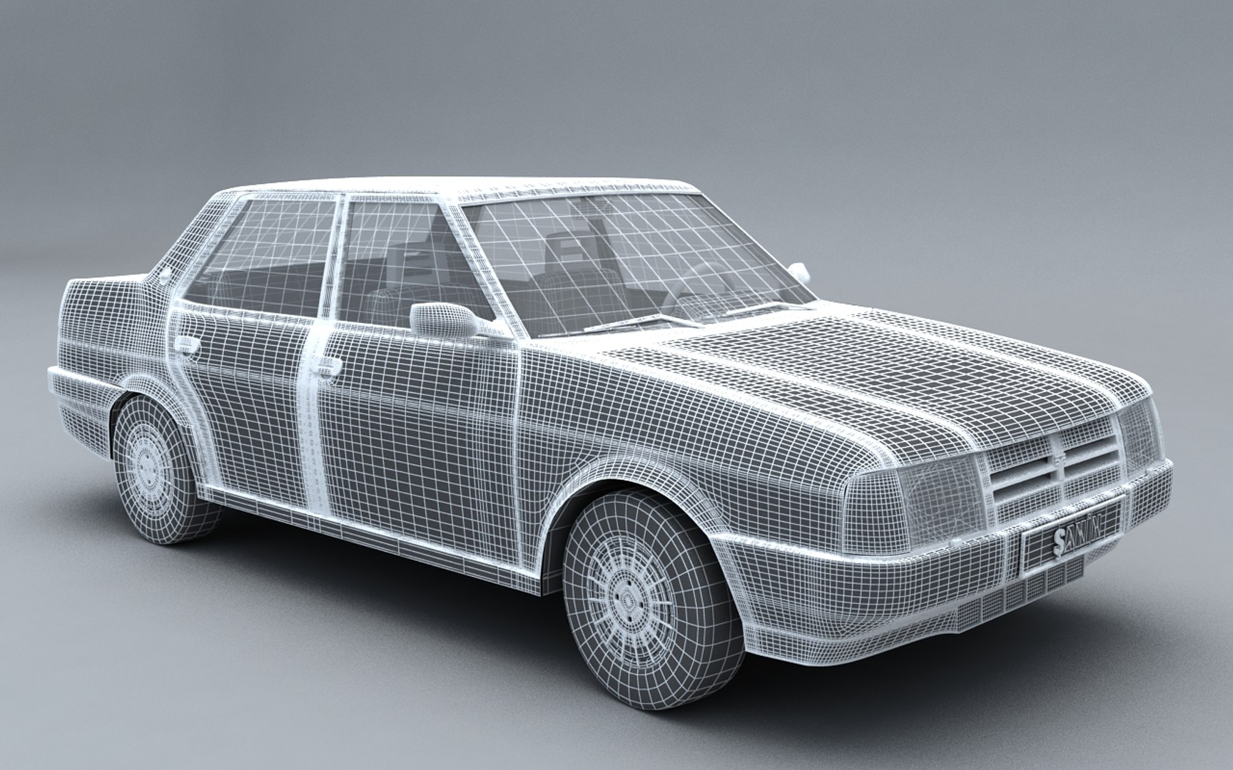 Fiat Tofas Sahin Regata 3d Model