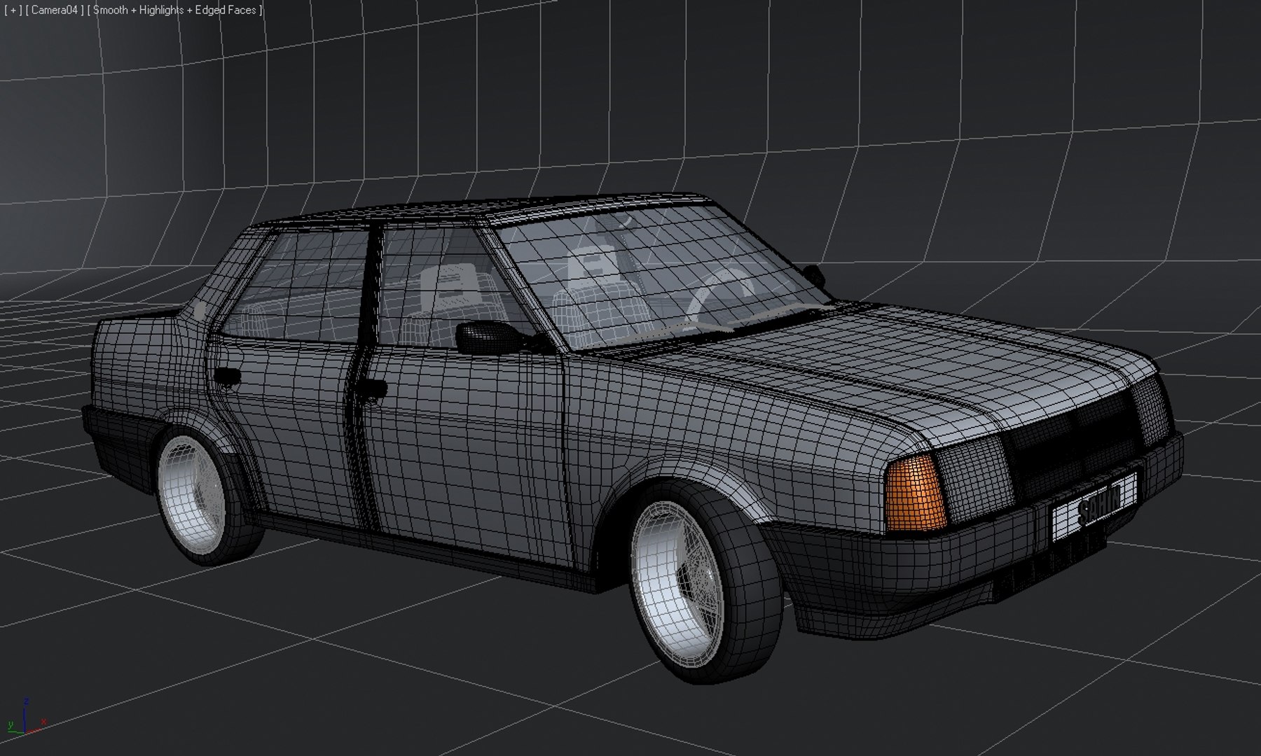 Fiat Tofas Sahin Regata 3d Model