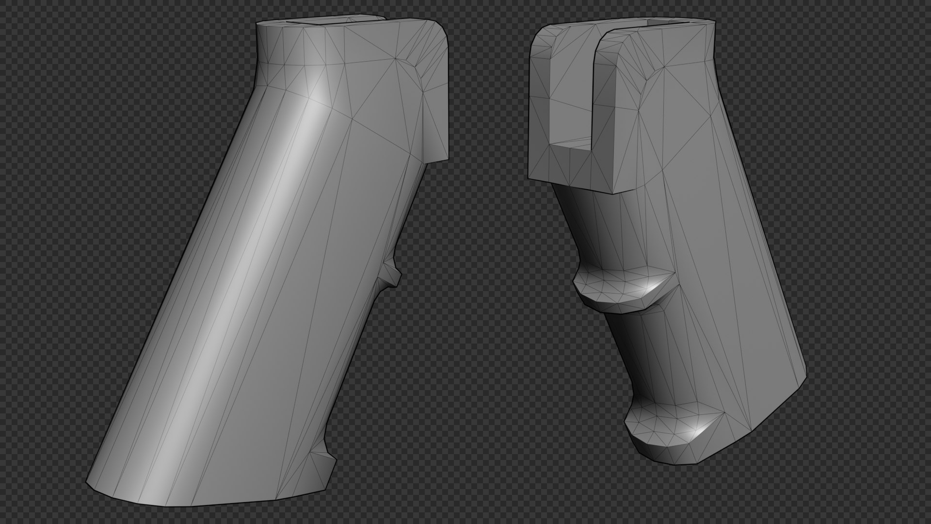 AR-15 A2 Pistol Grip Model - TurboSquid 2074569