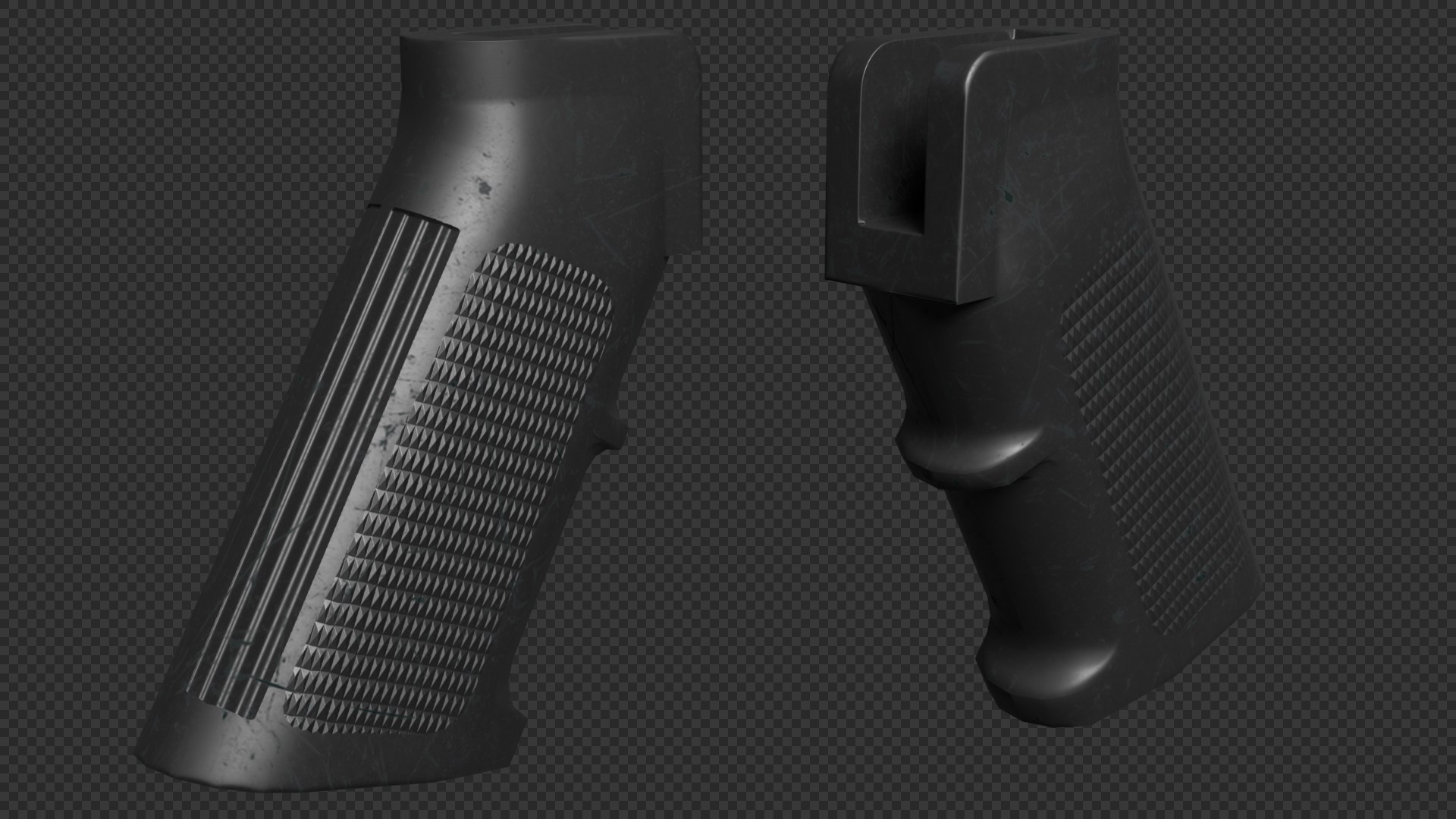 AR-15 A2 Pistol Grip Model - TurboSquid 2074569