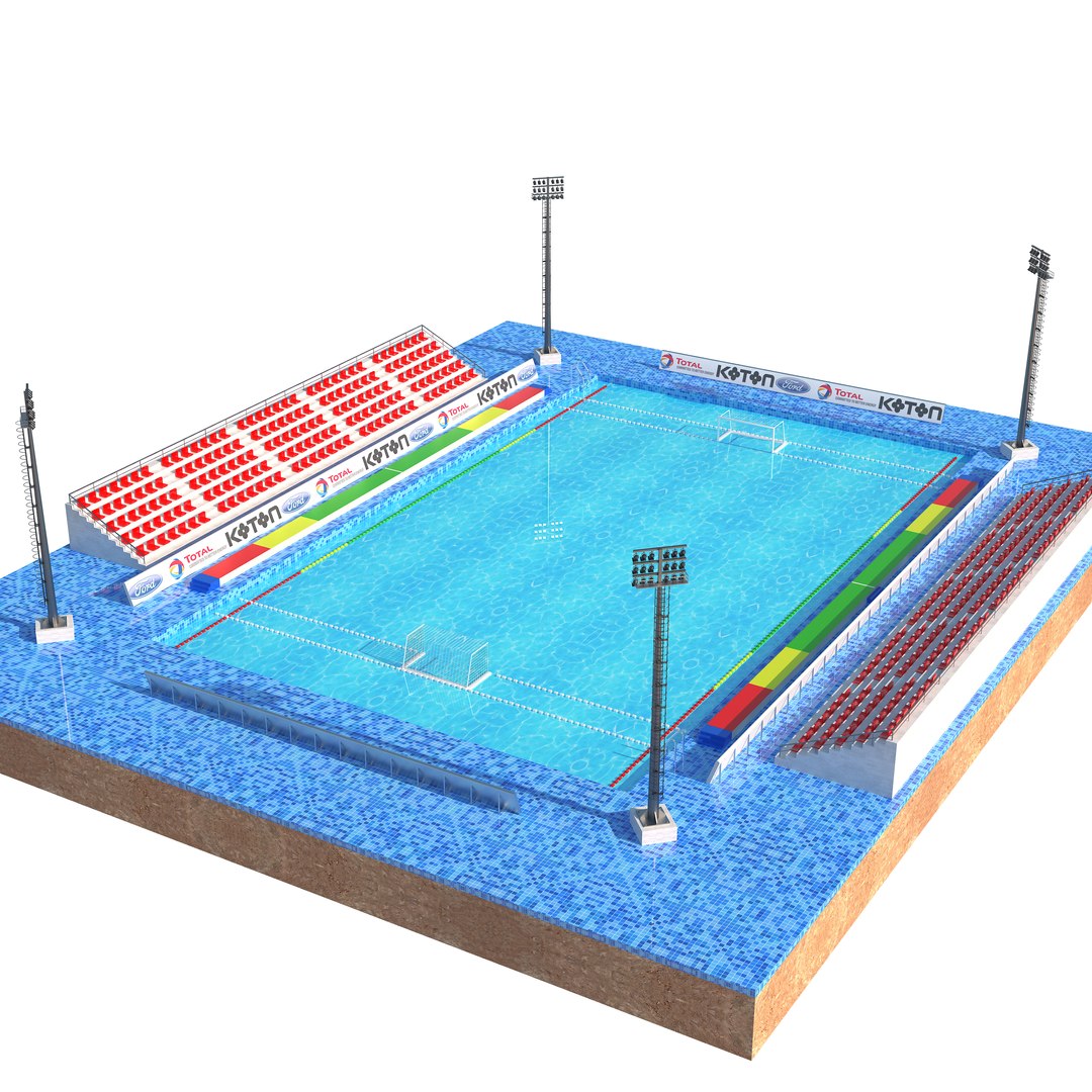3D Swimming Pool Olympics - TurboSquid 1234966