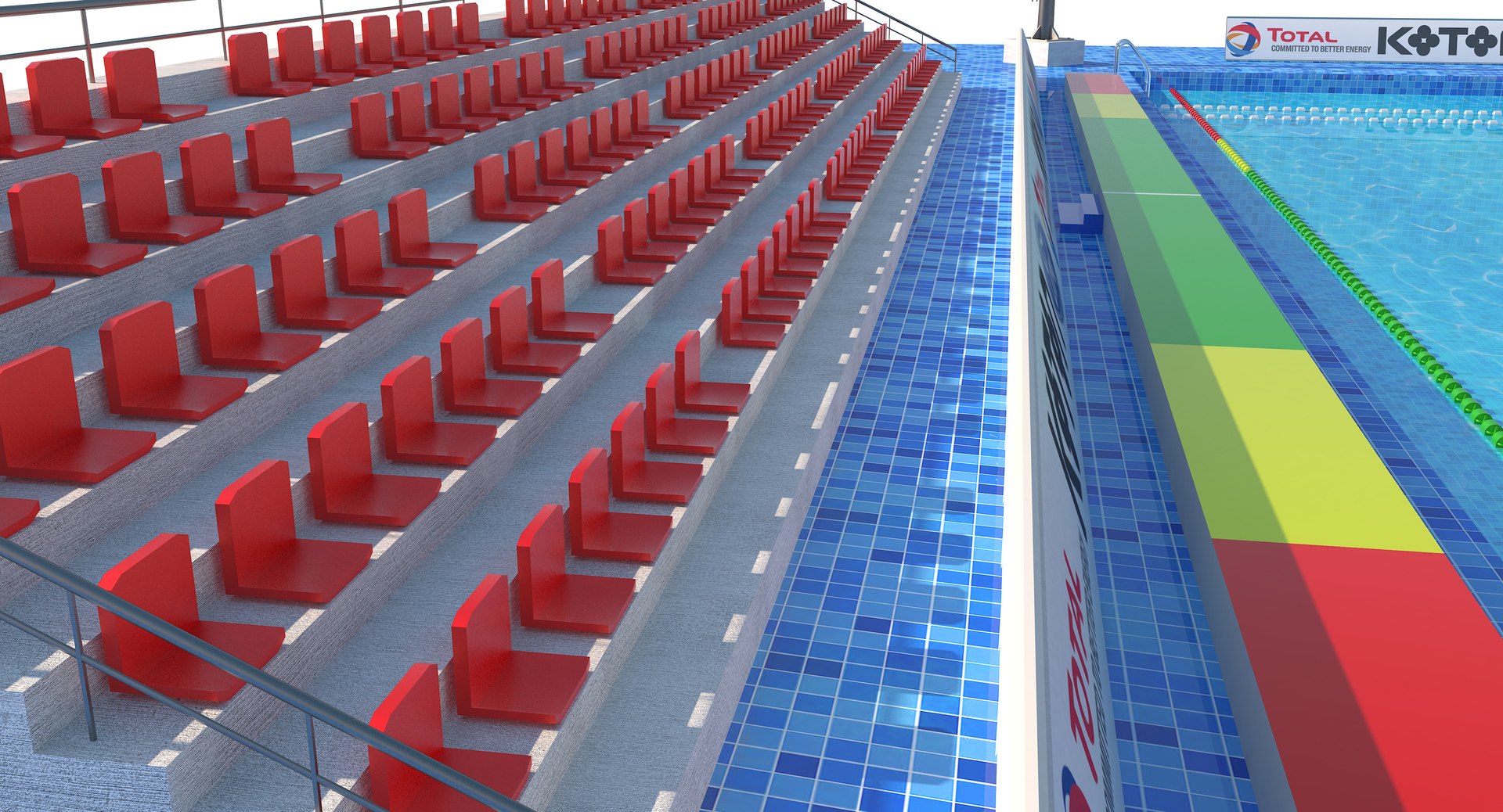 3D Swimming Pool Olympics - TurboSquid 1234966