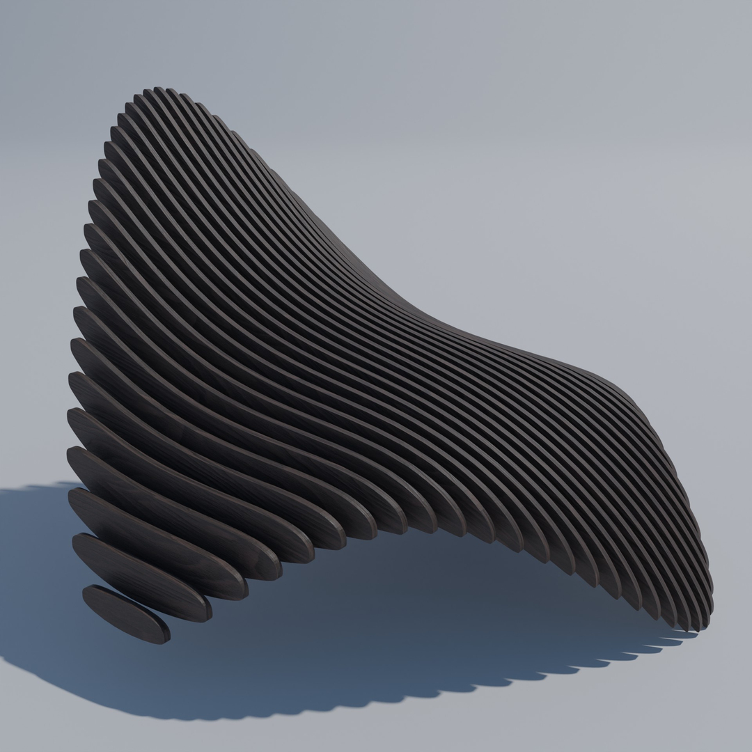 3D model Futuristic chair - TurboSquid 1894602
