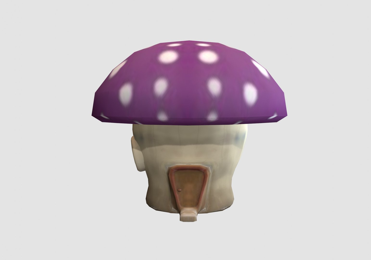 Purple Mushroom House 3D - TurboSquid 1902881