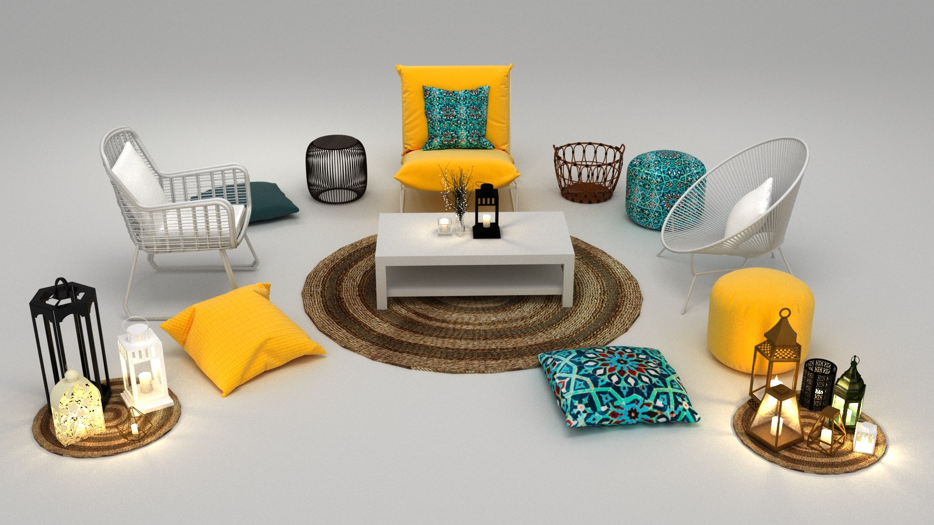 SEATING 3D Model - TurboSquid 1846256