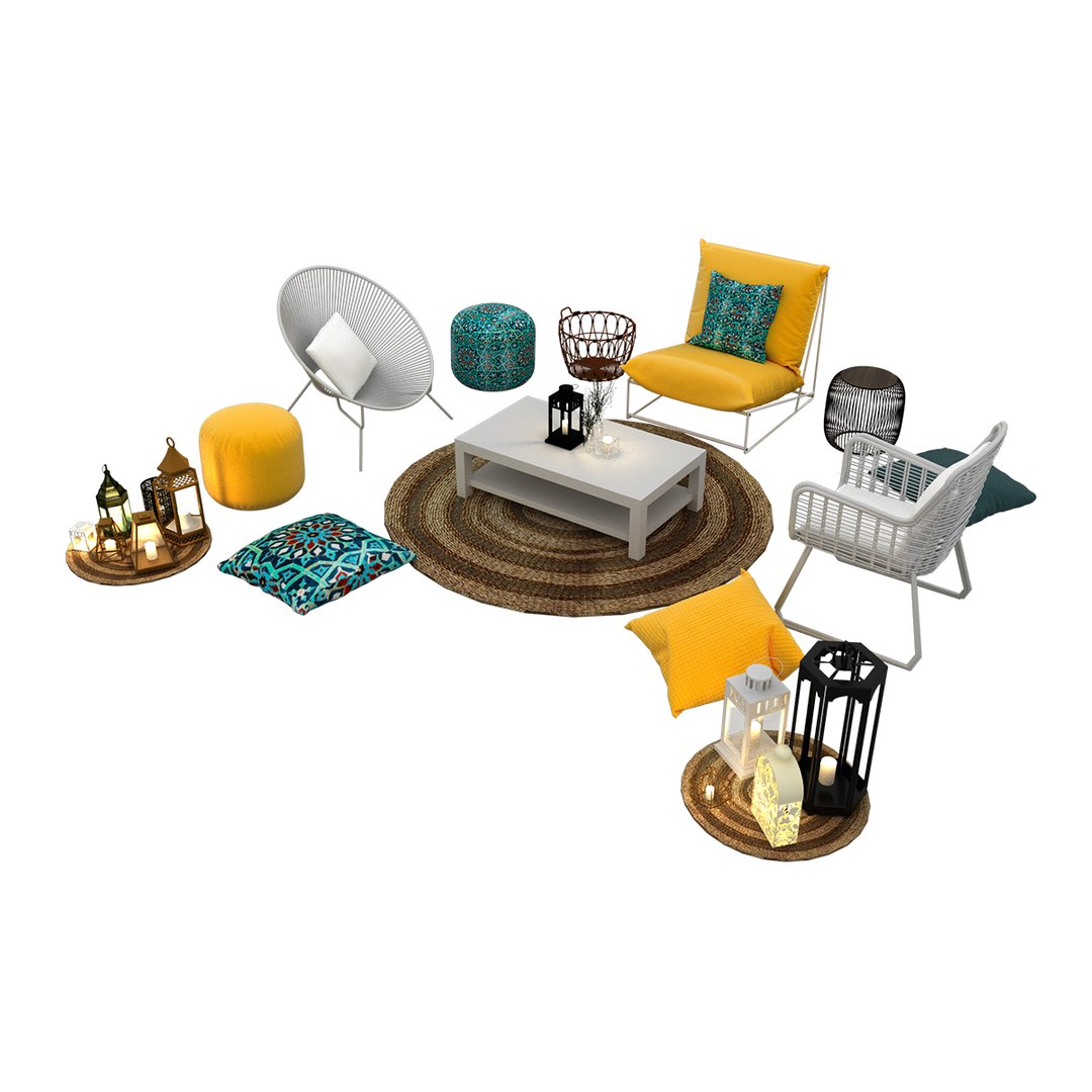 SEATING 3D Model - TurboSquid 1846256