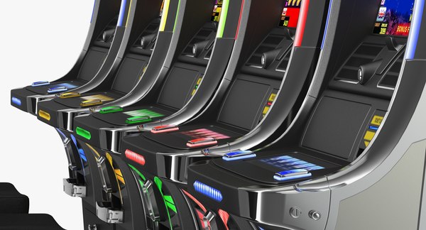 Casino slot machines 3 3D model - TurboSquid 1379341
