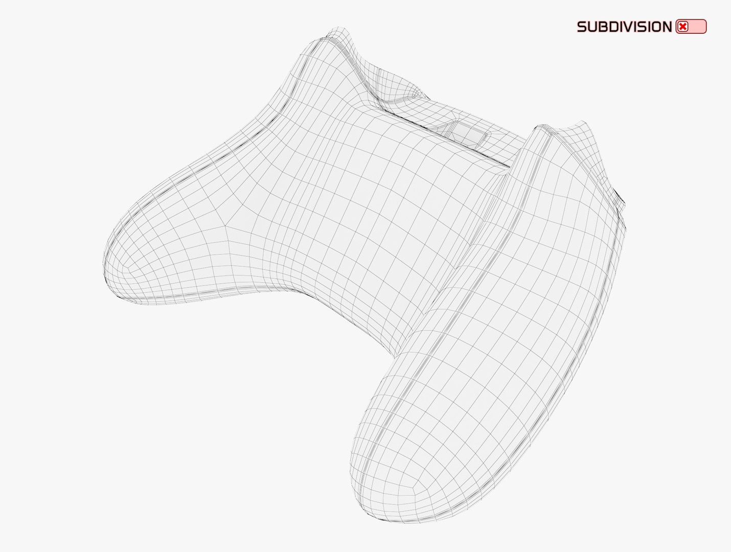 Generic Gamepad Wireless A 3D Model - TurboSquid 2300358