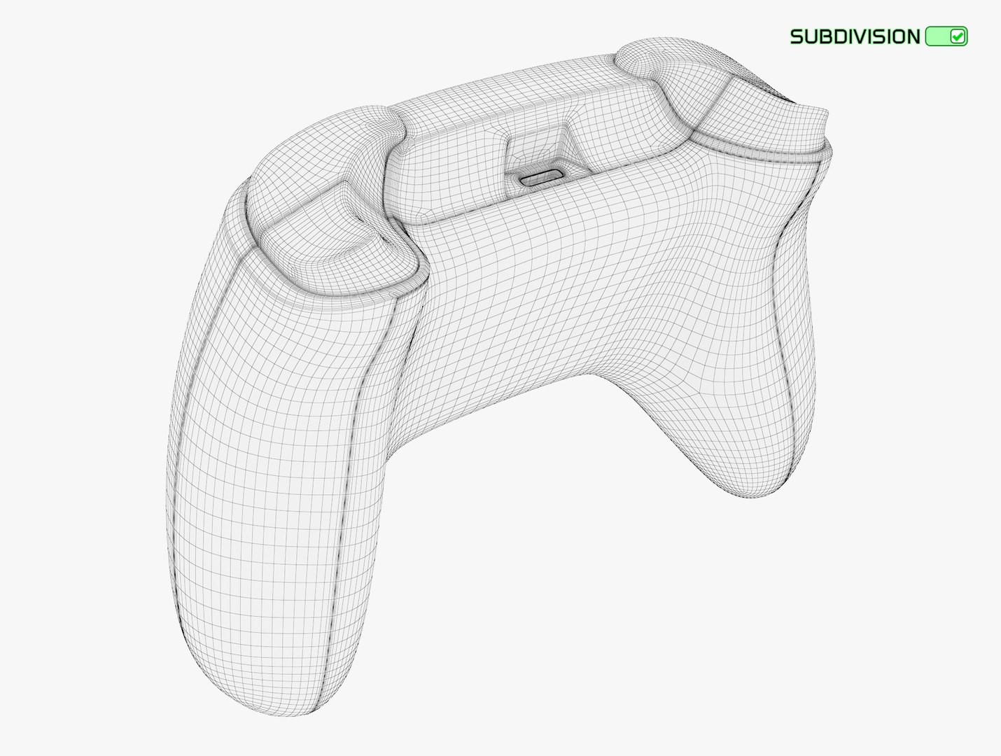 Generic Gamepad Wireless A 3D Model - TurboSquid 2300358