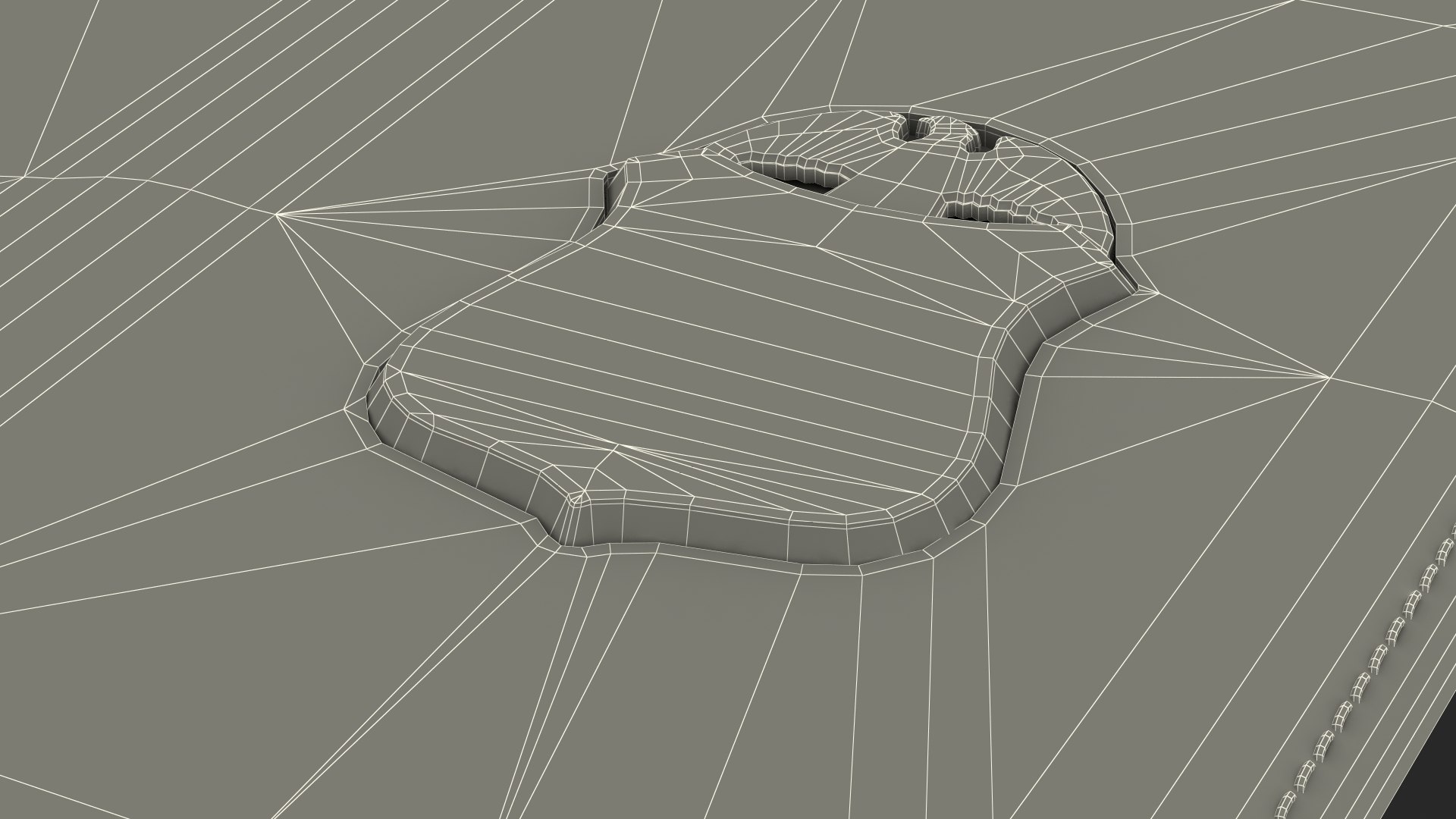 FBI Badge Open model - TurboSquid 1841345