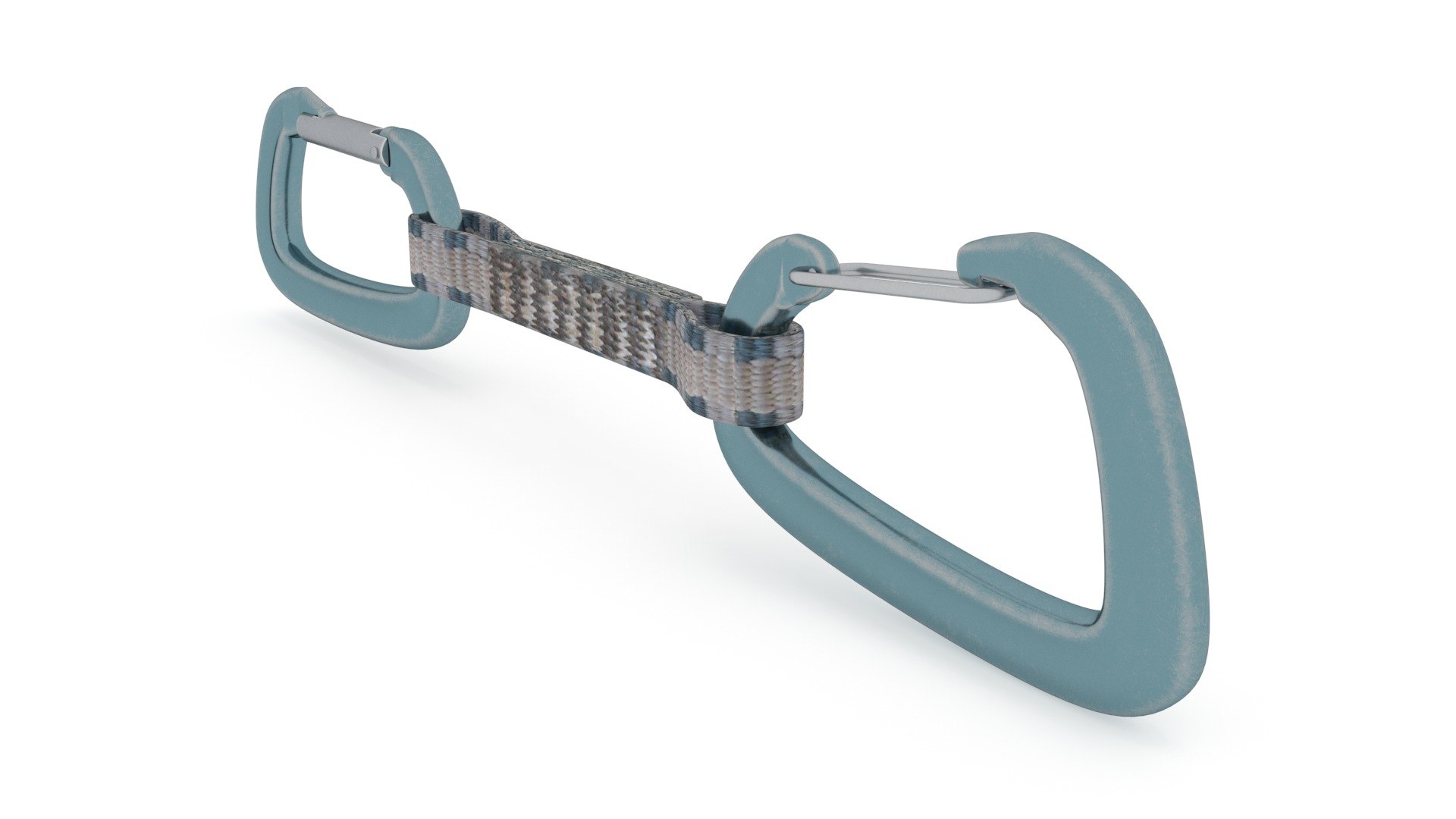 3D Quickdraw Rock Climbing Carabiner Model - TurboSquid 1499914