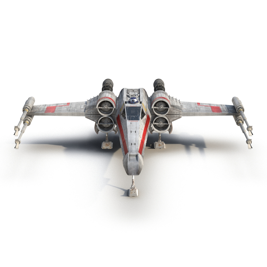 3dsmax star wars x wing