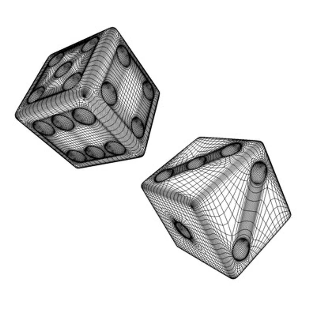3d dice model